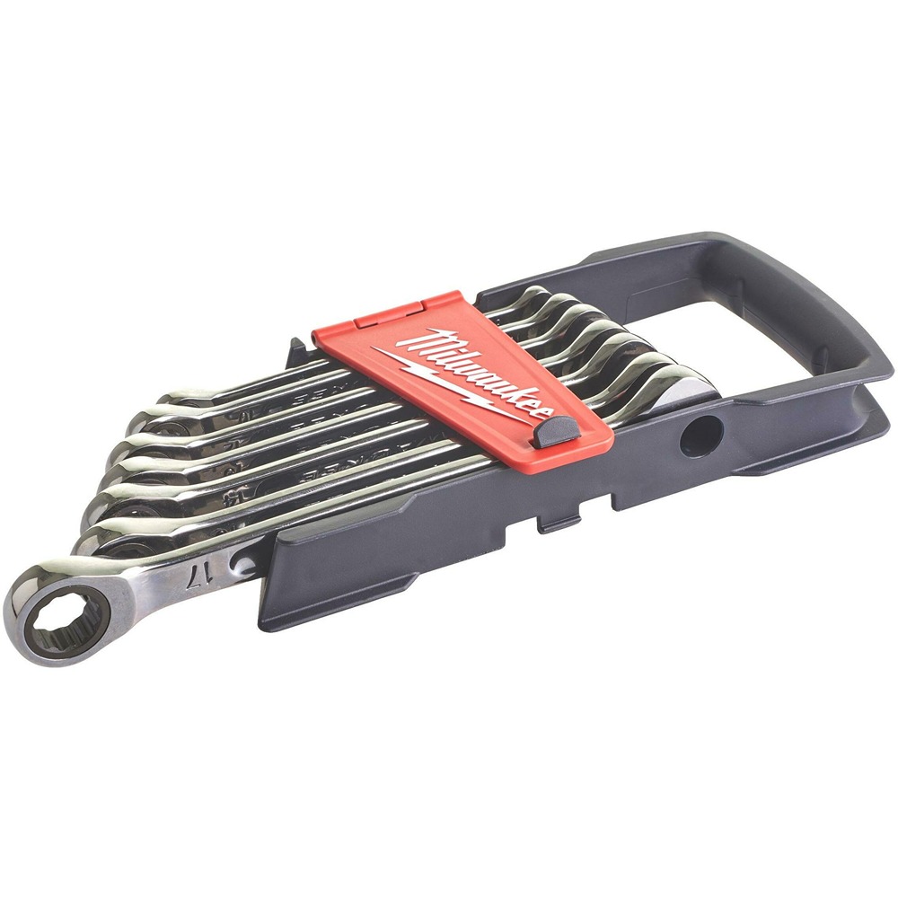 Milwaukee Max Bite Ratchet Metric Combination Spanner Set 7 Pcs