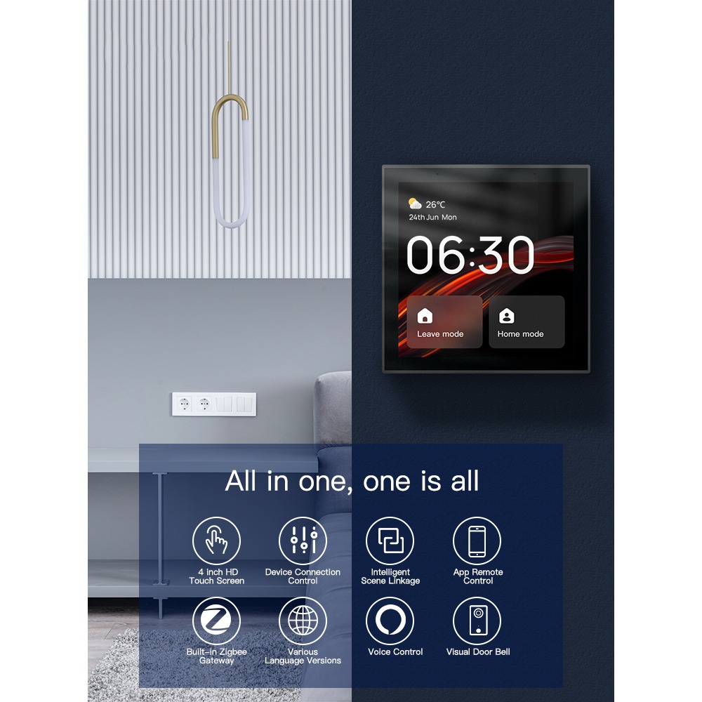 Zigbee 4 Smart Control Panel