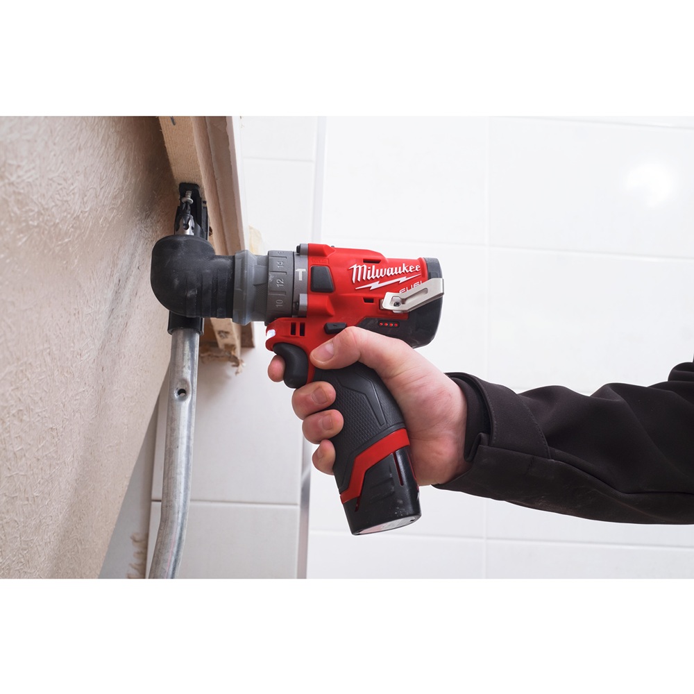 Milwaukee M12 FPDXKIT-202X Subcompact Cordless Impact Drill with ...