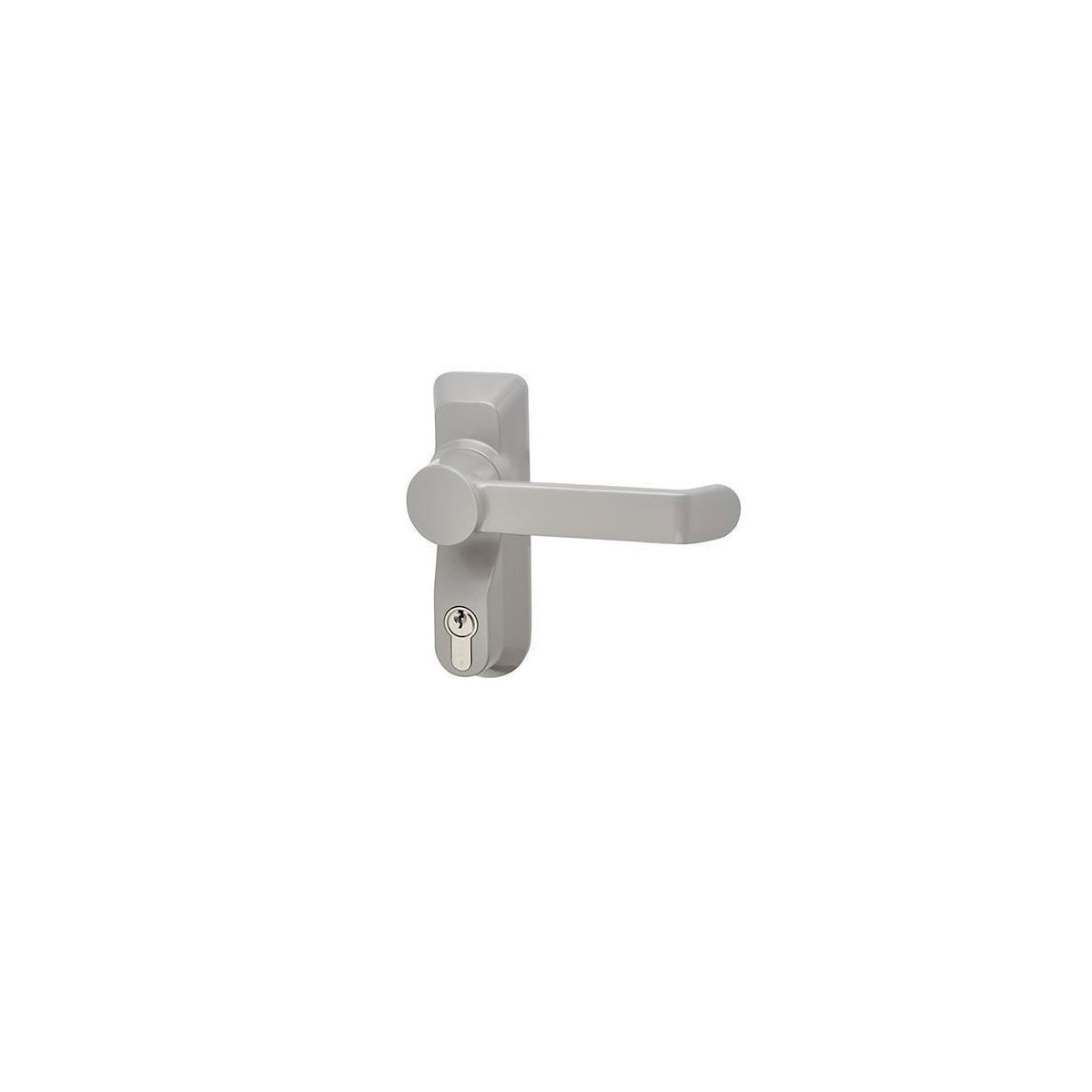 Briton - External Lockable Escutcheon Type Lever Trim for Panic Exit Device