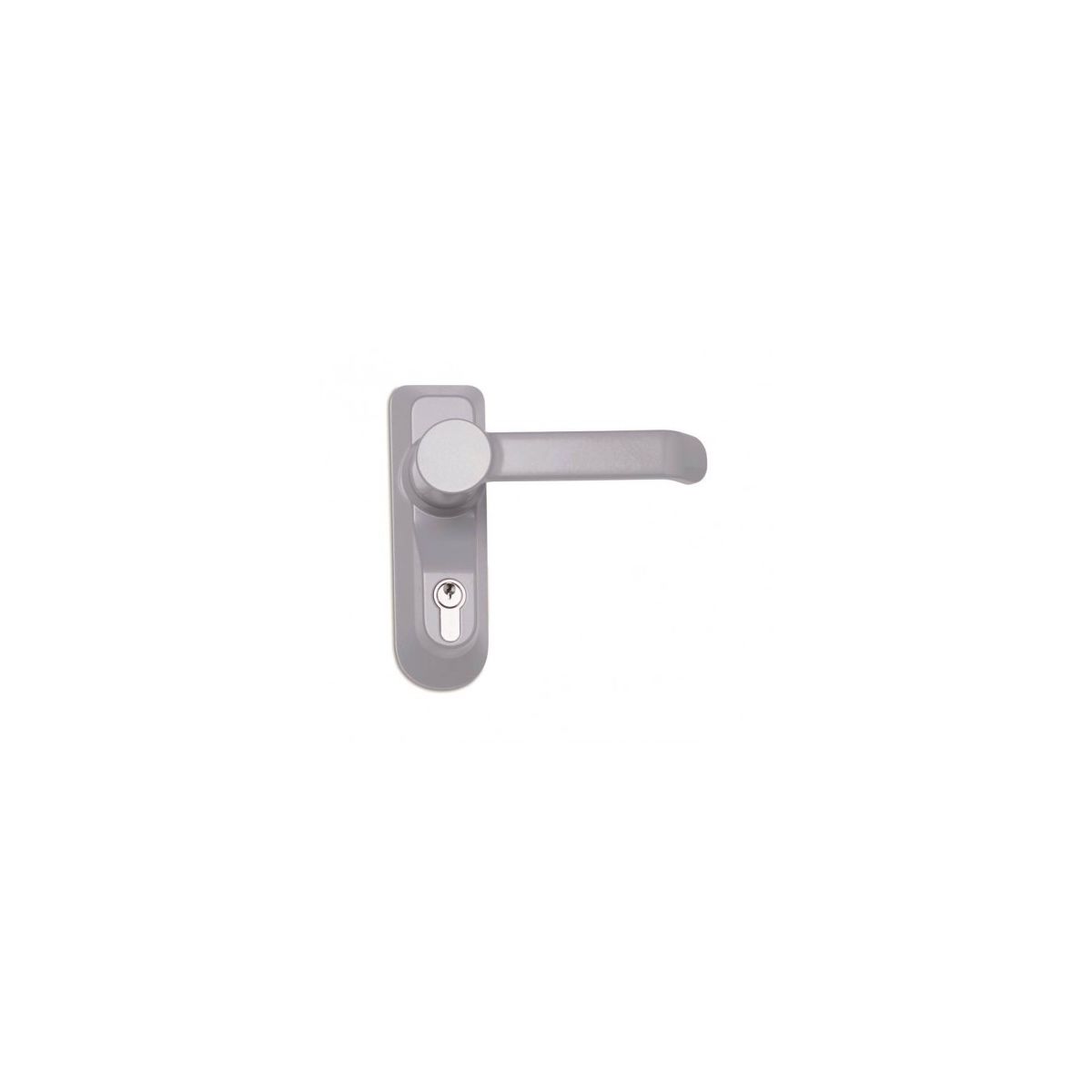 Briton - External Lockable Escutcheon Type Lever Trim for Panic Exit Device