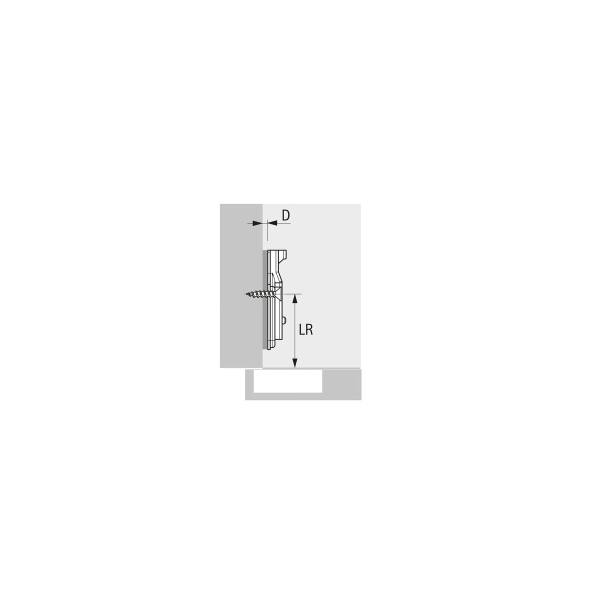 Hettich - Veosys 105° Stainless Steel Hinge - Integrated Silent System ...