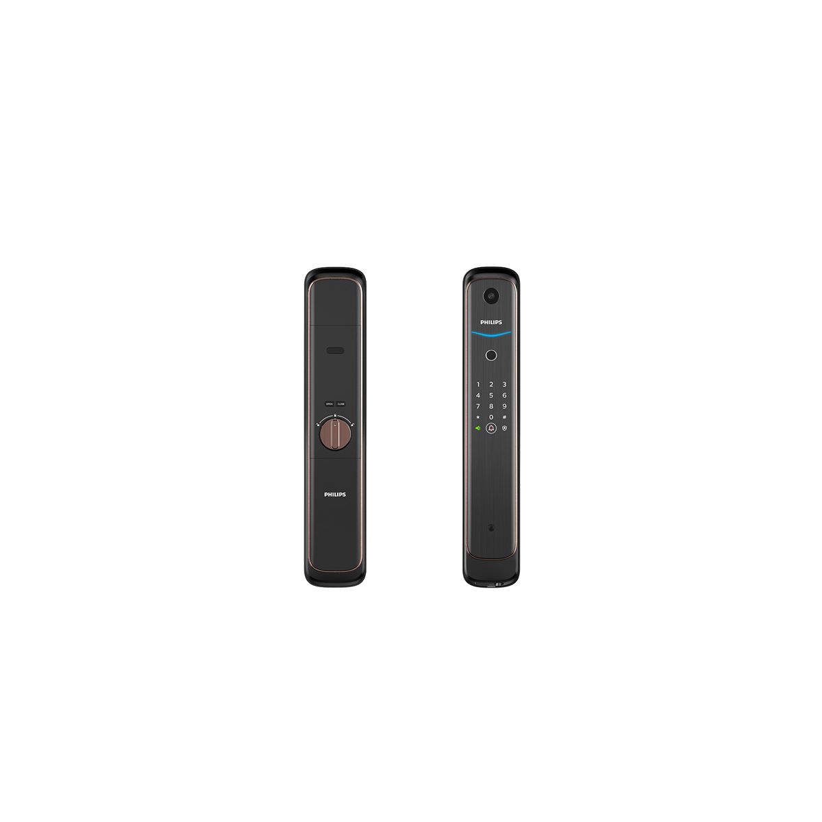 Philips - Easy Key Smart Door Lock - Remote Video Monitoring