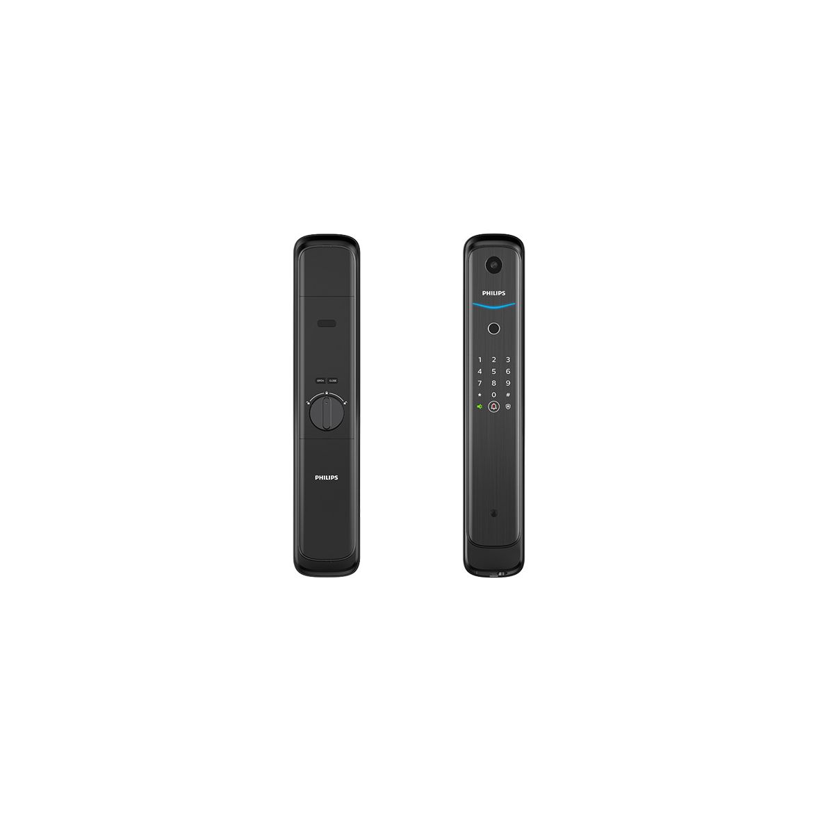 Philips - Easy Key Smart Door Lock - Remote Video Monitoring