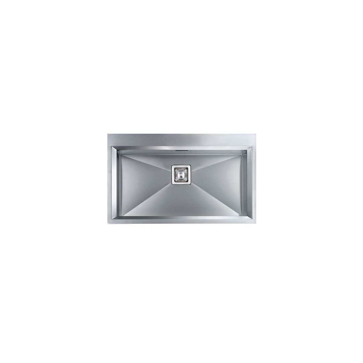 CM Glamour Mix Single Bowl Sink Satin F3 Finish 86 x 50 cm