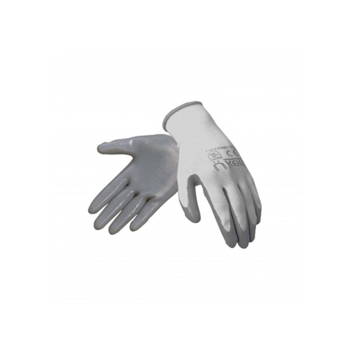 Uken - Safety Gloves Nitrile Grey Grip