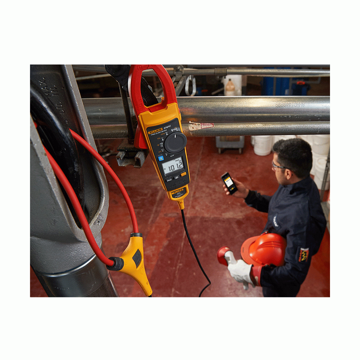 Fluke - True-RMS Clamp Meter With iFlex - Wireless Test Tools