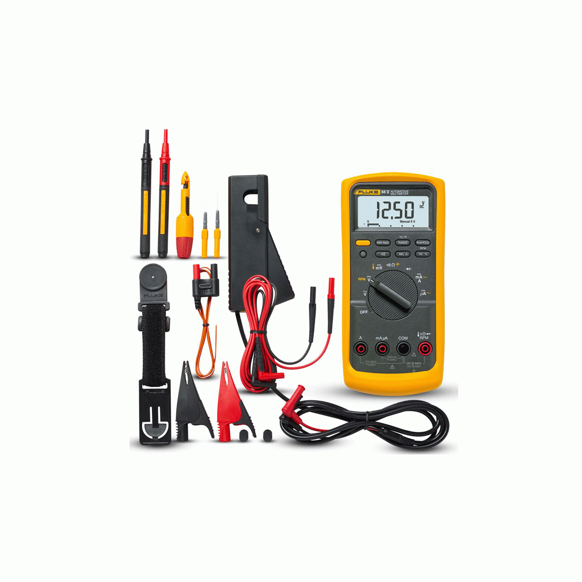 Fluke - 88V/A Automotive Multimeter Combo Kit