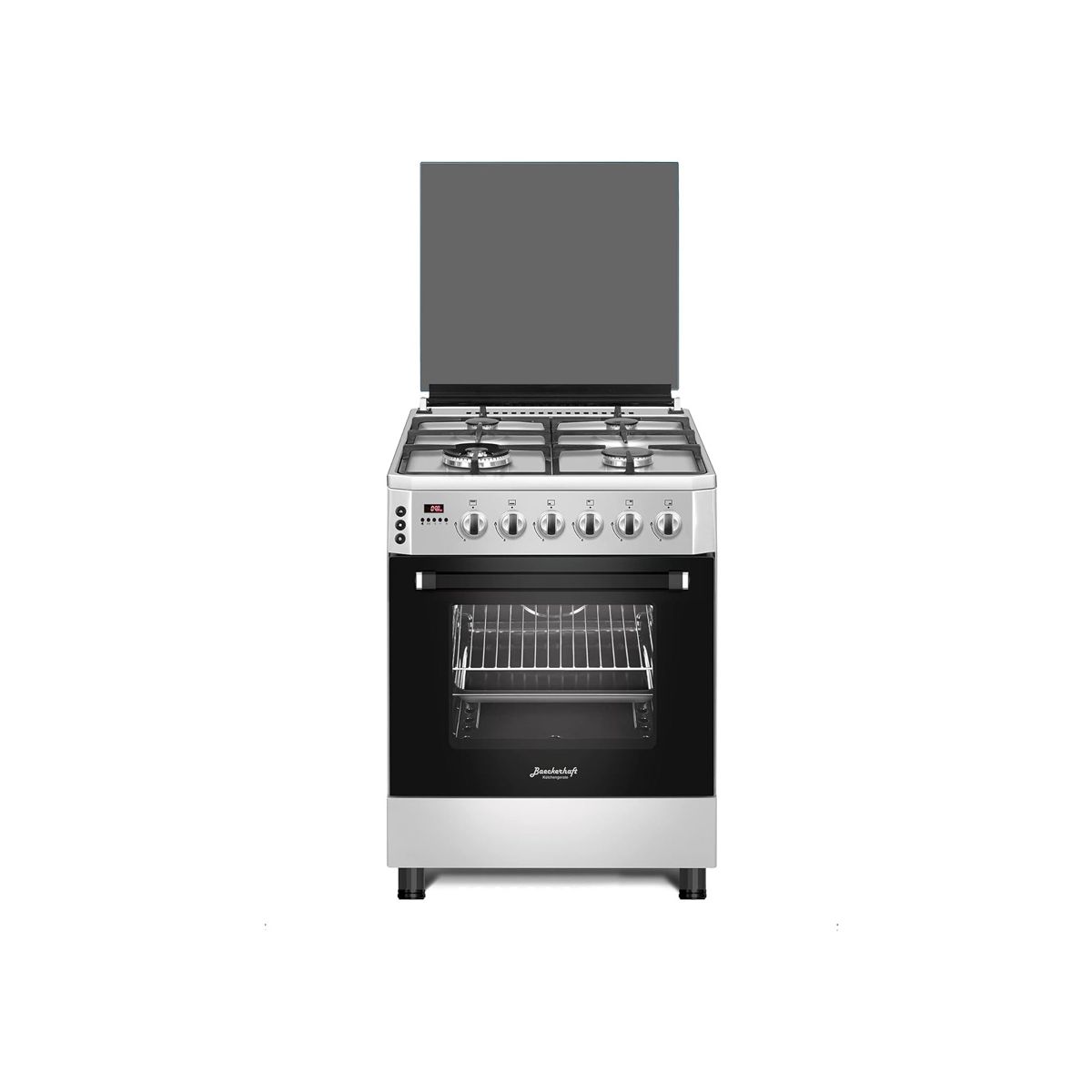 Baeckerhaft - 60cm Free Standing Cooker with Digital Functions + 1 Wok ...