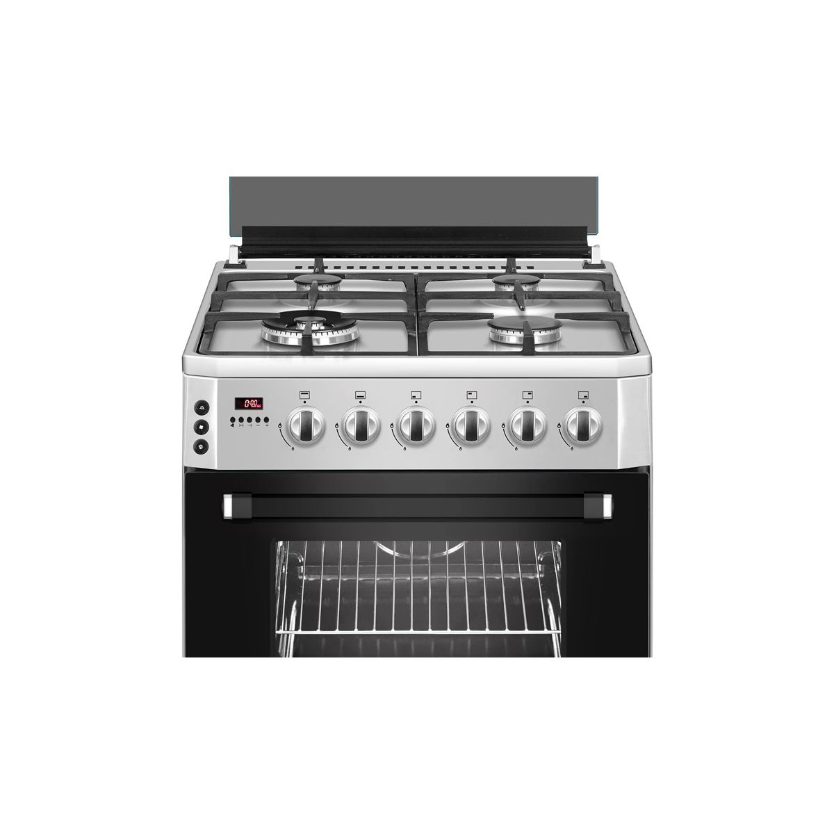 Baeckerhaft - 60cm Free Standing Cooker with Digital Functions + 1 Wok ...