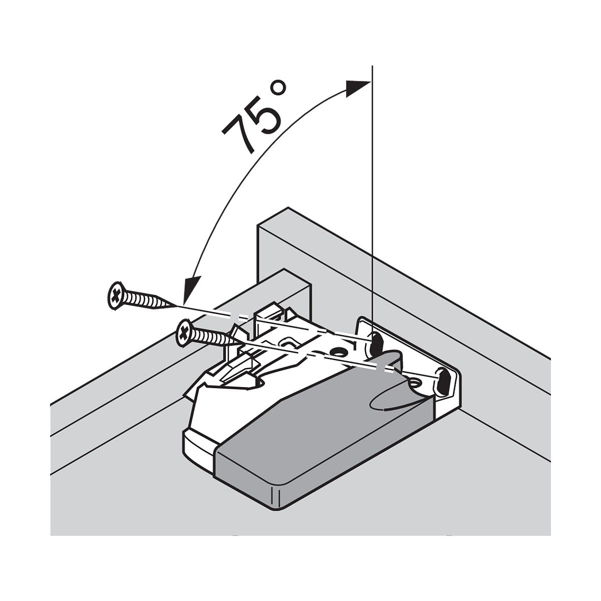 Blum - Tandem Plus Tip-on Full Extension Runner + Locking Device - Pair ...