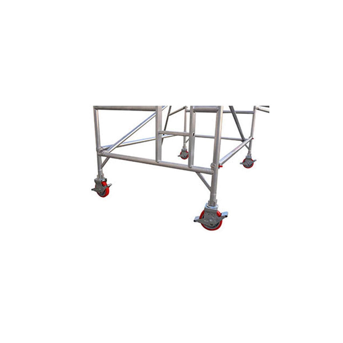 AMS - Double Width Aluminum Scaffolding Tower - 7.3m Height