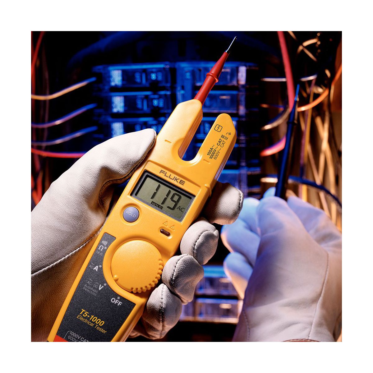 Fluke - Voltage, Continuity and Current Tester