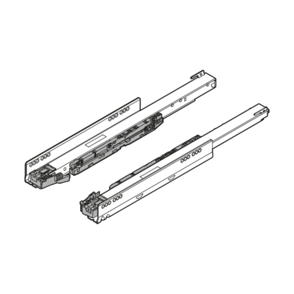 Blum - Legrabox Drawer High Fronted Pull-out F 500mm Length Full ...