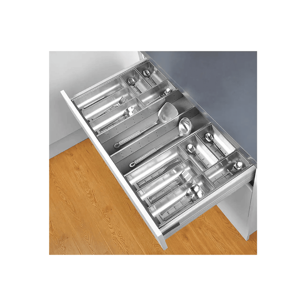 D500 Stainless Steel Cutlery Tray