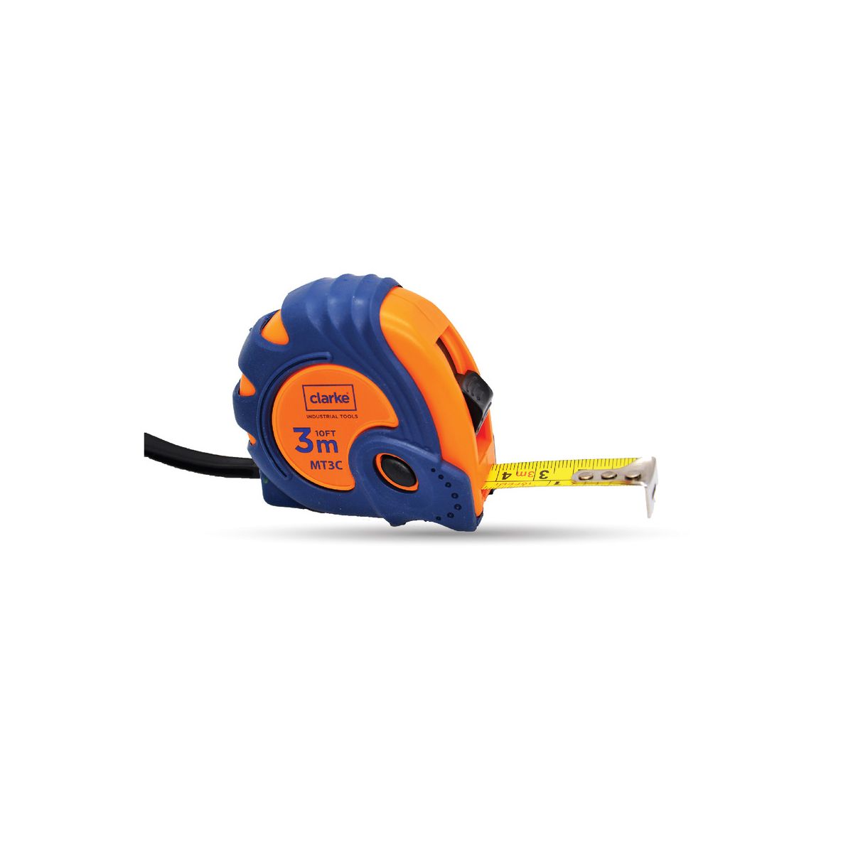 Clarke - Measuring Tape Orange/Black Color Rubber Body Yellow Color ...