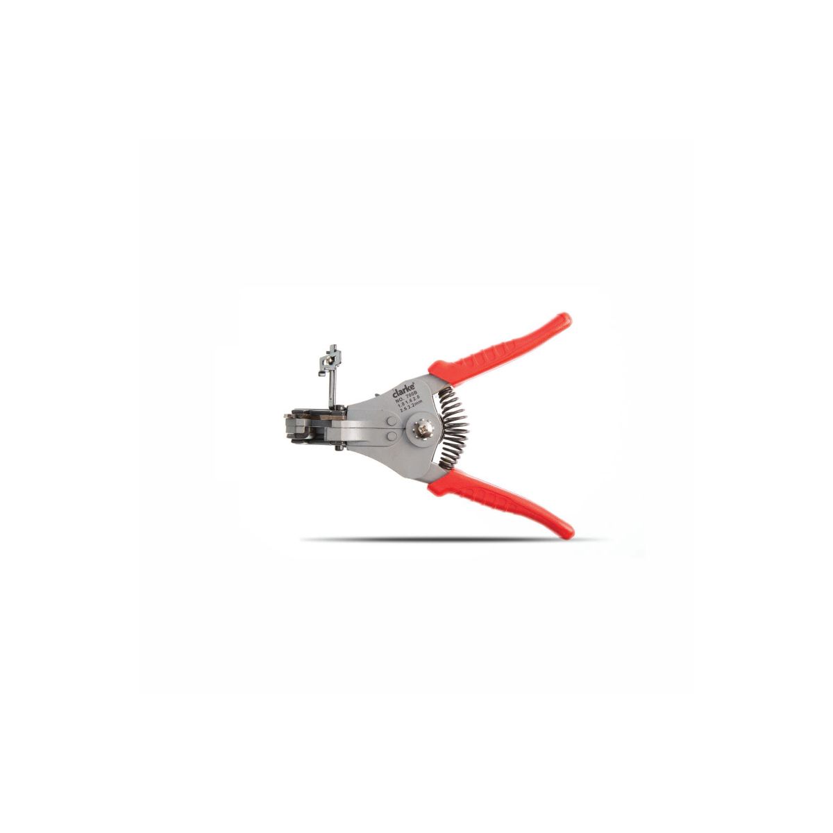 Clarke - Wire Stripper Automatic 7 inch Red Color Handle 1mm to 3.2mm ...
