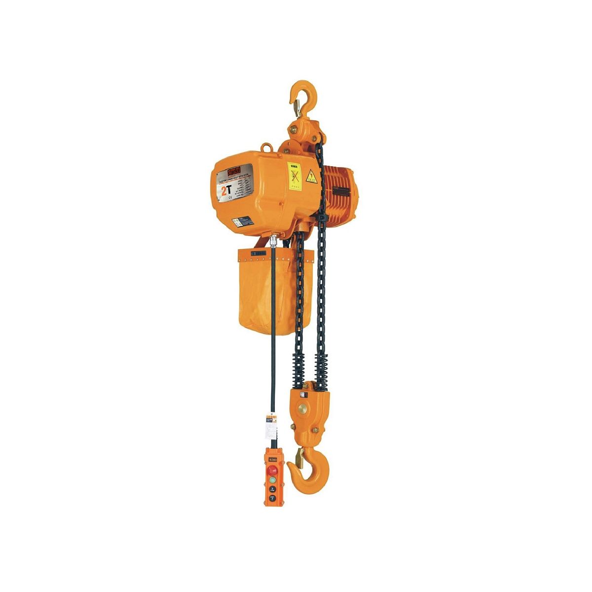 Clarke Electric Chain Hoist With Hook