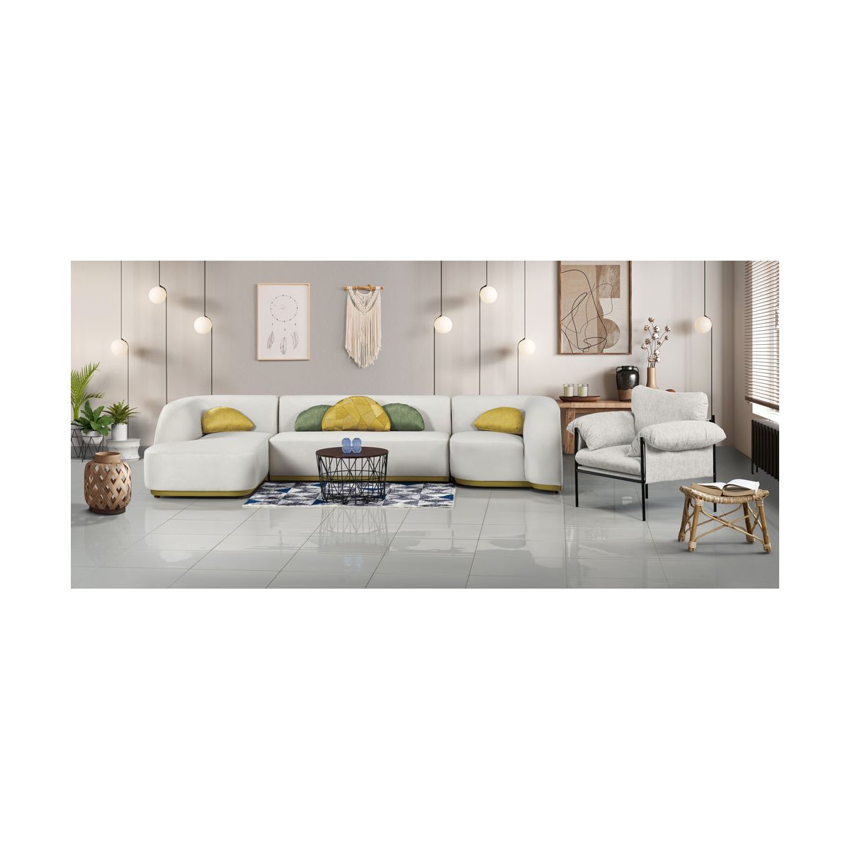 Cabinora Margarida Sofa Set