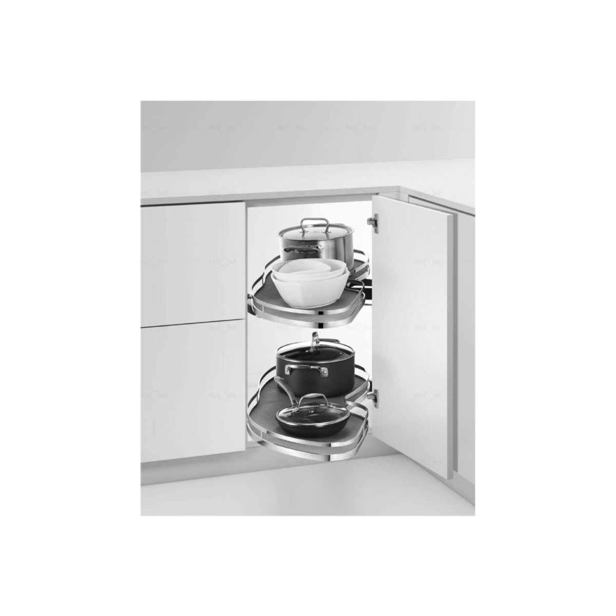 CM Pull-Out Carousel Basket 2-Tier