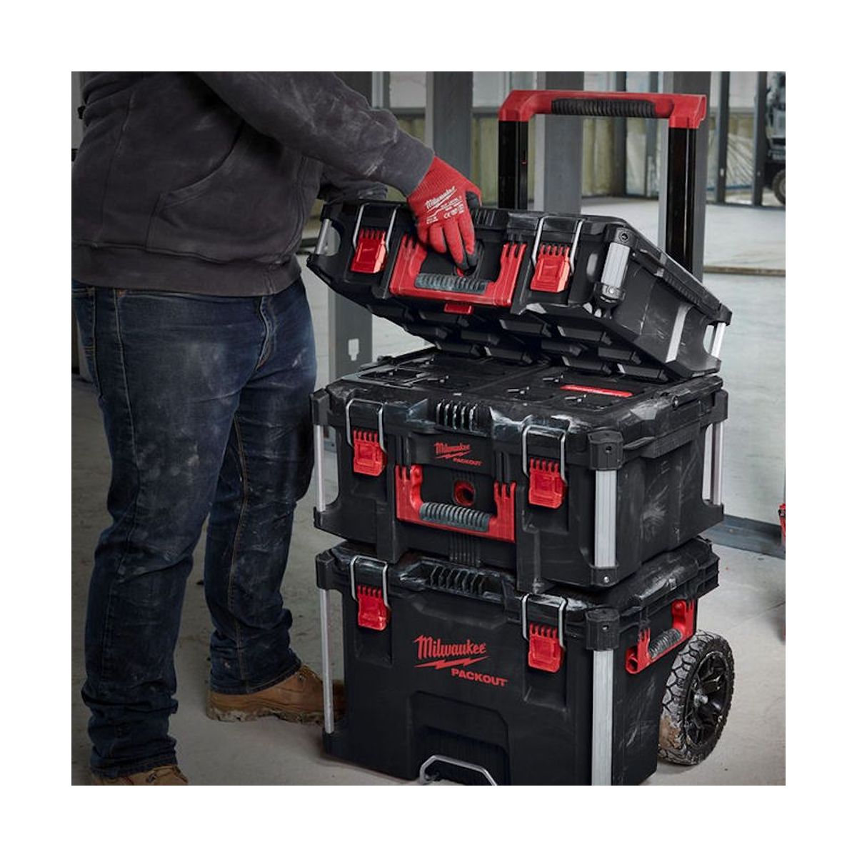 Milwaukee Packout Boxes Set 3pcs