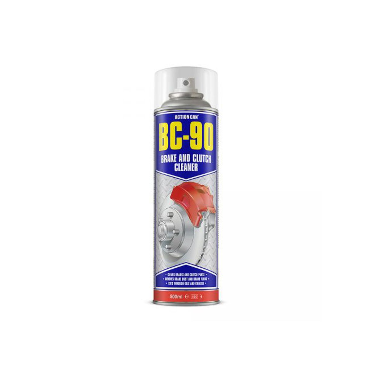 Action Can - Brake and Clutch Cleaner BC-90 - Content 500ml Can 1951