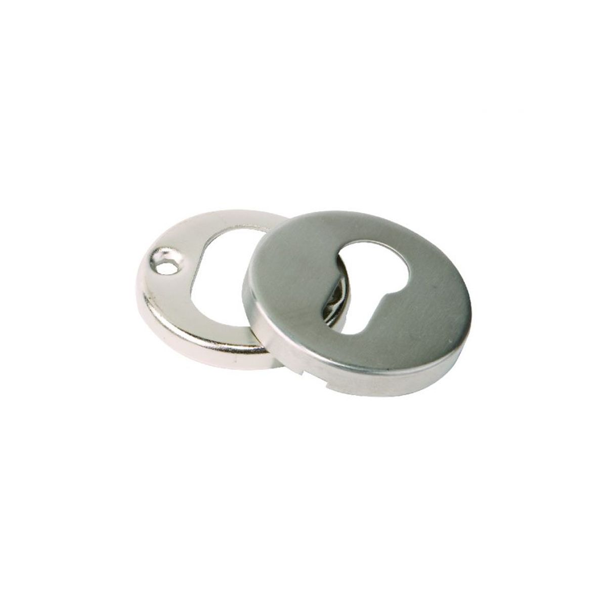 Briton - Pair of 52 mm Euro-Profile Circular Escutcheon [8 mm ...